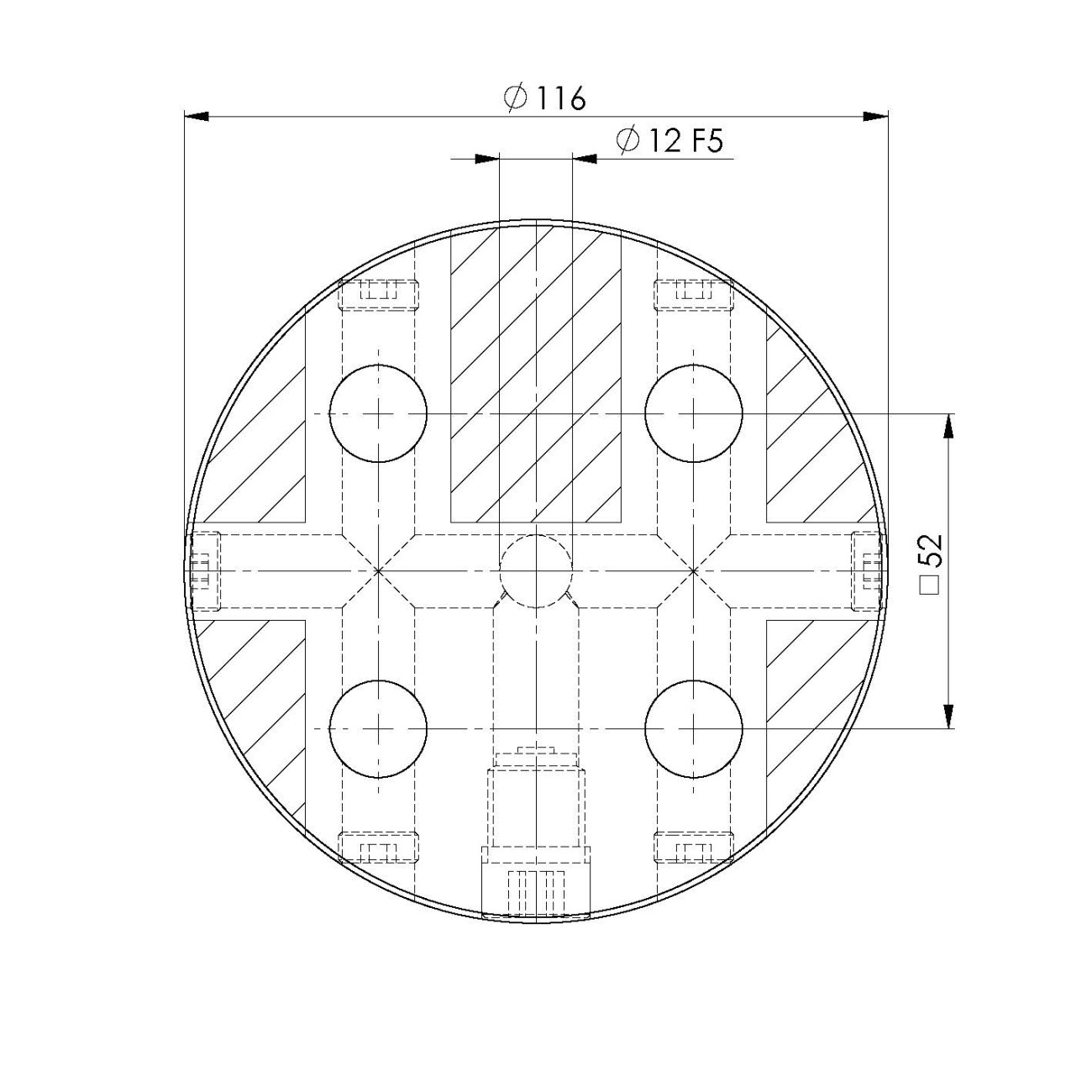 45751: Quick•Point® Round Plate | LANG Technik USA
