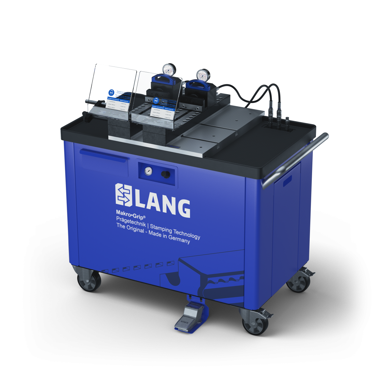 54122: Makro•Grip® Stamping Trolley | LANG Technik USA