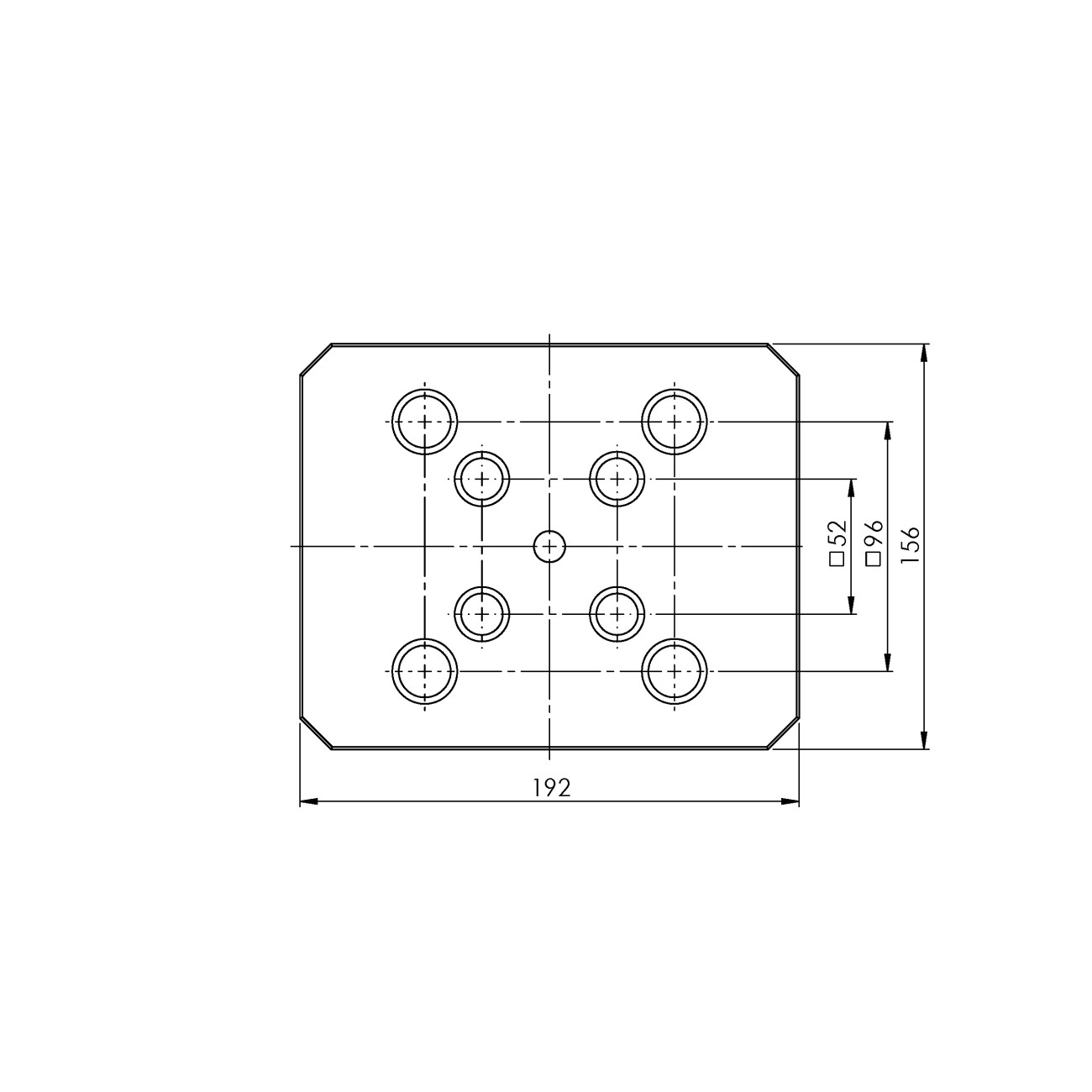 45486: Quick•Point® Combi 5-Axis Riser | LANG Technik USA