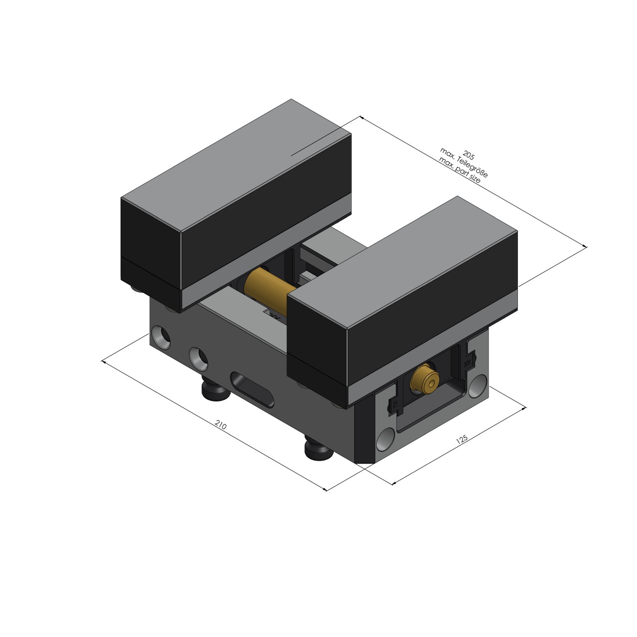 49100-125: Profilo Profile Clamping Vise | LANG Technik USA