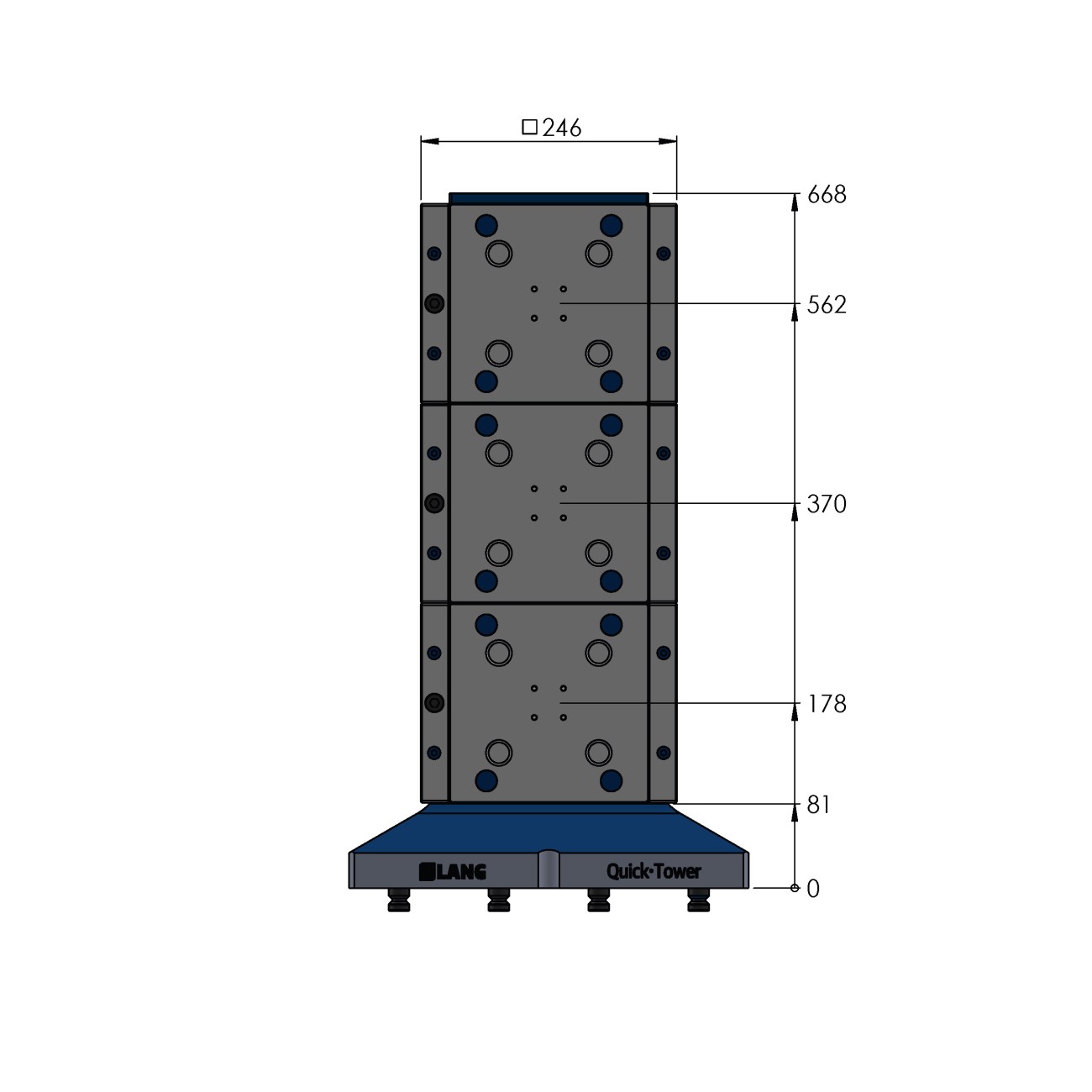 70650: Quick•Point® Quick•Tower | LANG Technik USA