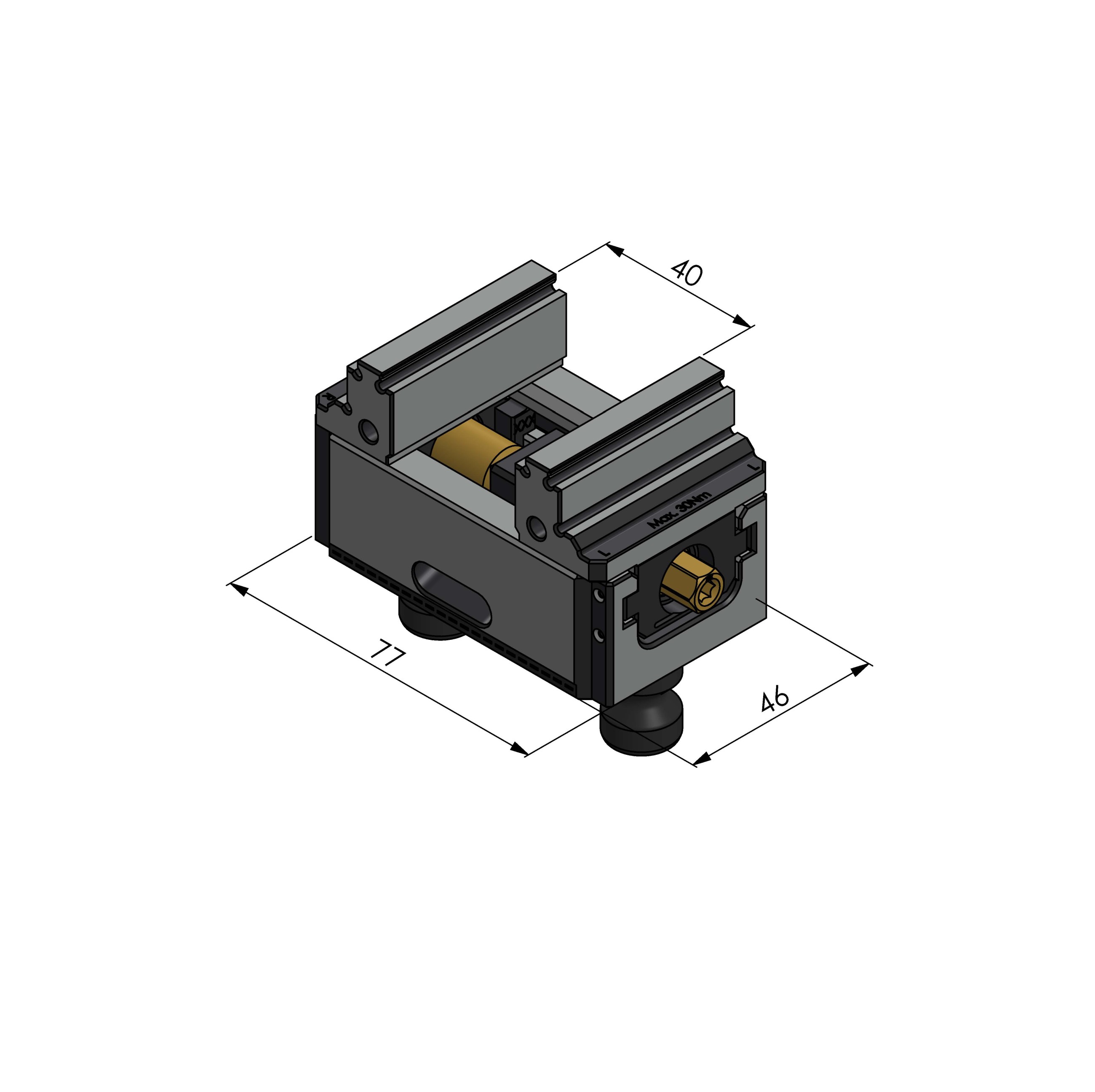 48040-46: Makro•Grip® Micro 5-Axis Vise | LANG Technik USA