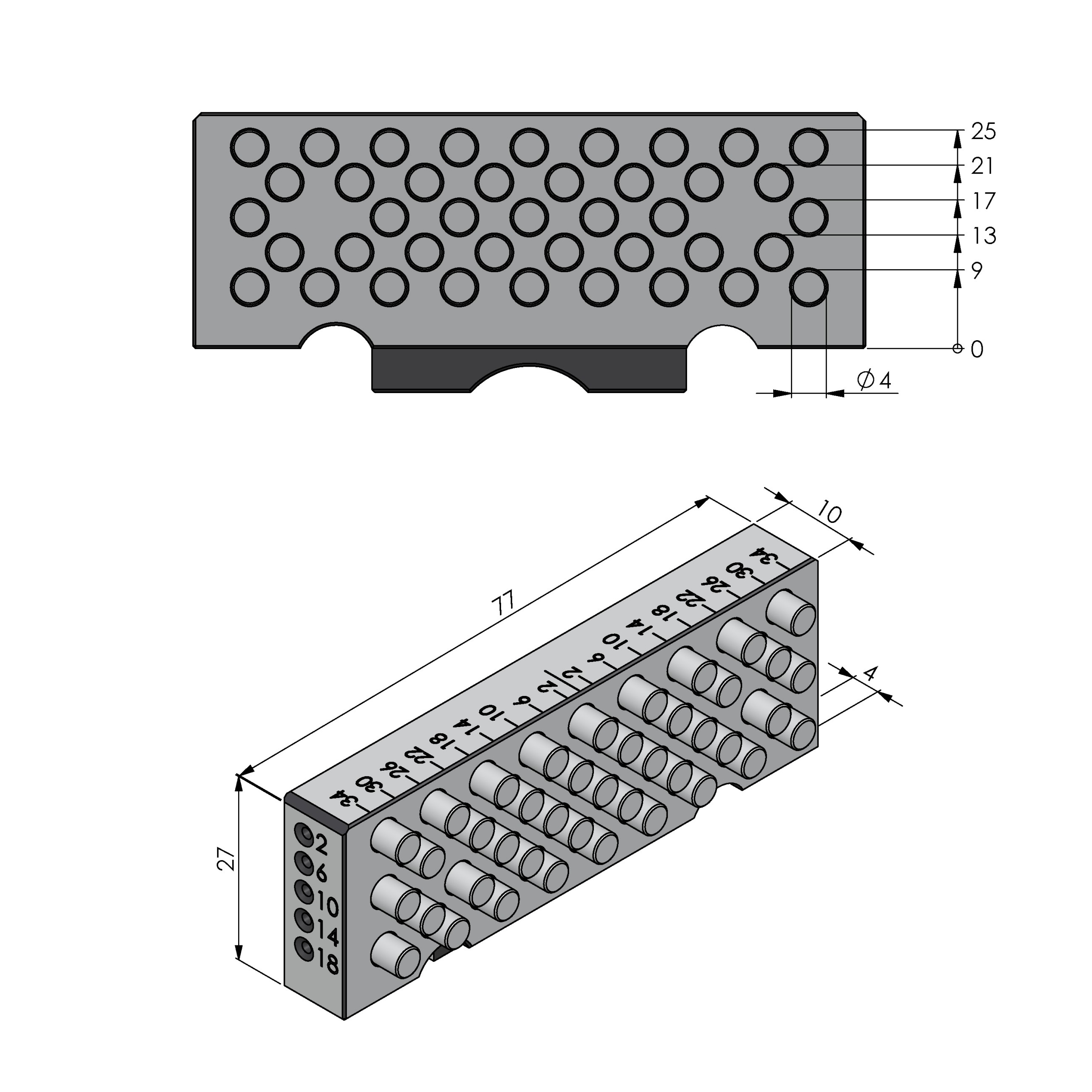 42018-77: Vario•Tec Pair Of Jaws | LANG Technik USA
