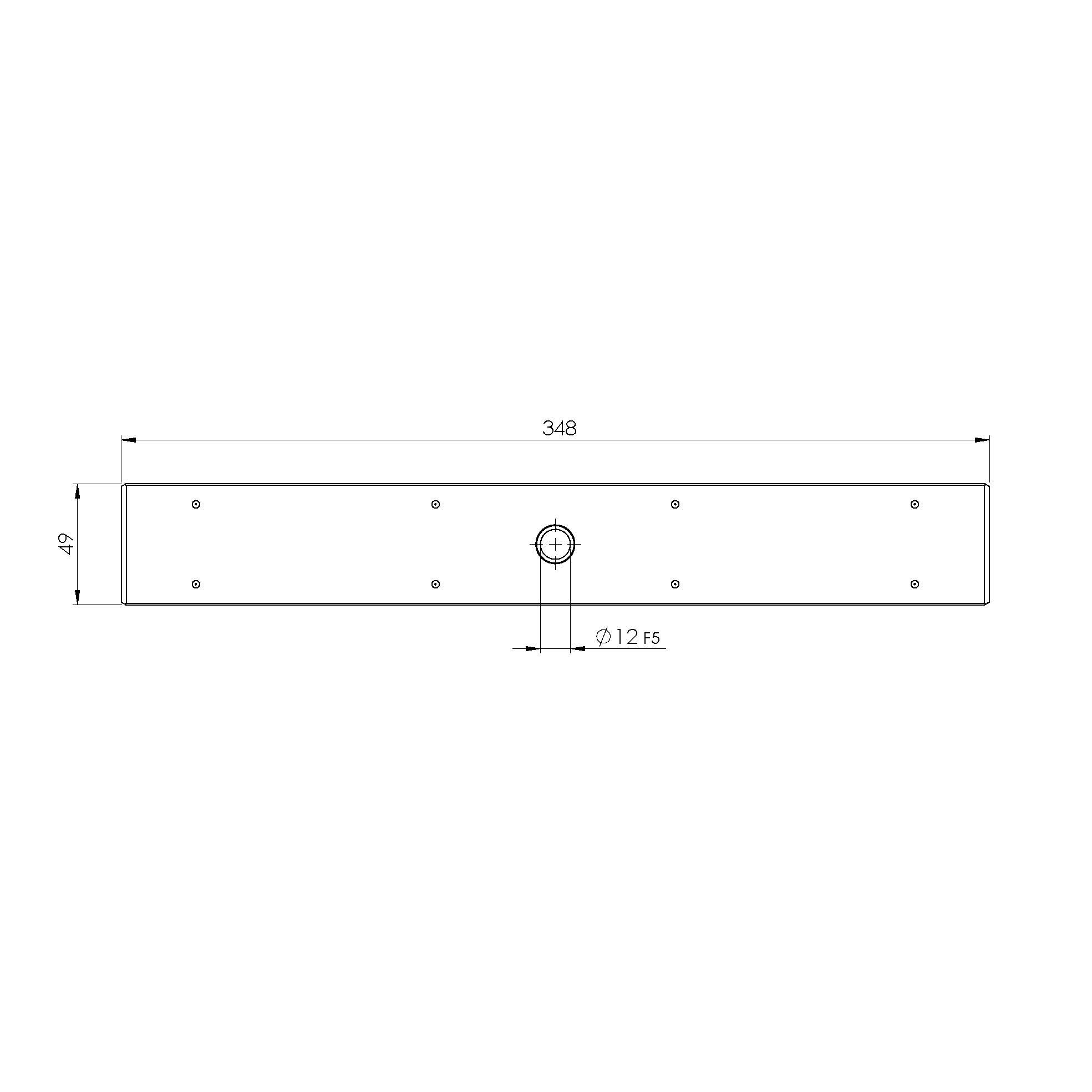 73340: Quick•Point® Rail Clamping bar | LANG Technik USA
