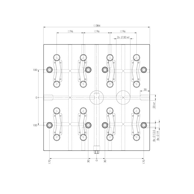 45742: Quick•Point® Grid Plate | LANG Technik USA