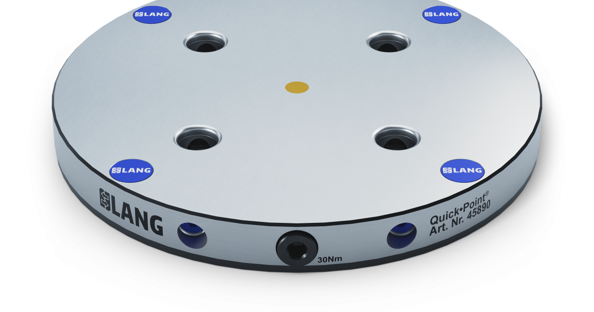 45890: Quick•Point® Round Plate | LANG Technik USA