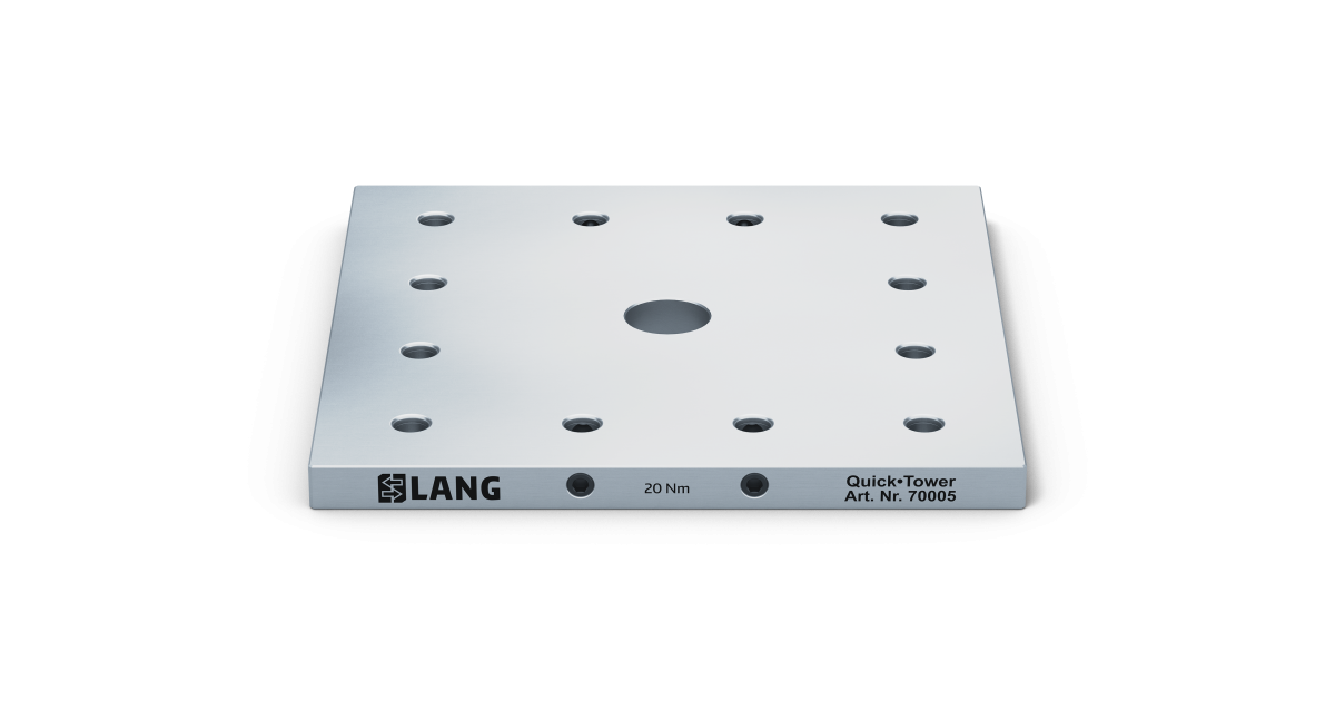 70005: Quick•Point® Quick•Tower Base Plate | LANG Technik USA