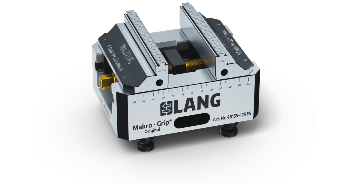 48155-125 FS: Makro•Grip® FS 5-Axis Vise | LANG Technik USA