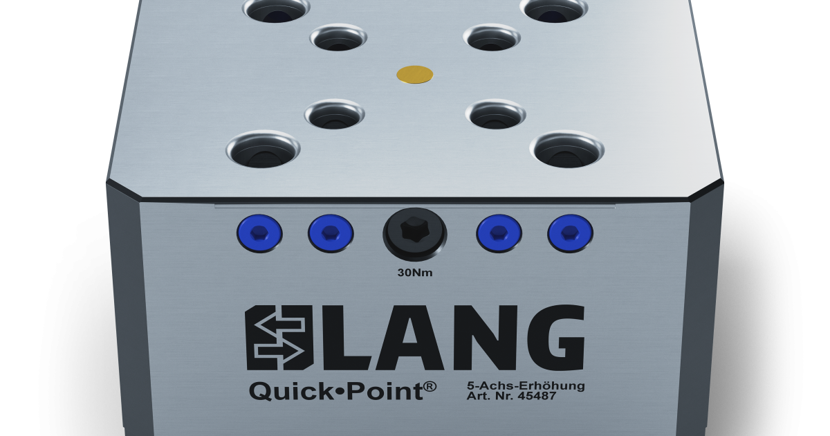 45487: Quick•Point® Combi 5-Axis Riser | LANG Technik USA